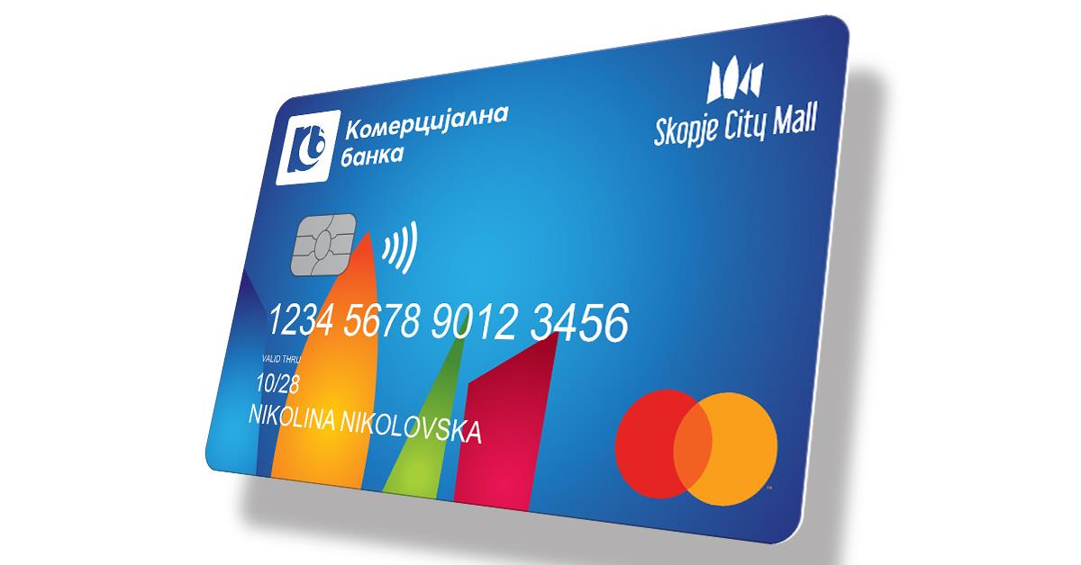 Комерцијална банка - Mastercard® Skopje City Mall